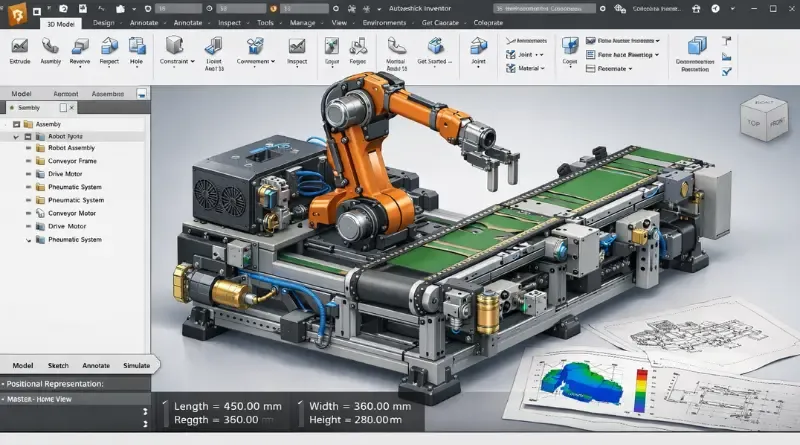 What is Autodesk Inventor? A Beginner’s Guide to 3D Mechanical Design