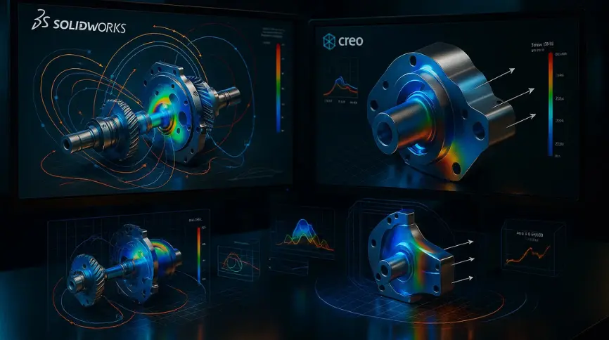 How to Use Simulation Tools in SolidWorks & Creo: A Complete Guide
