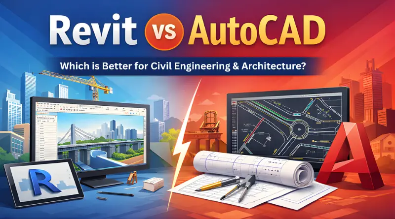 Revit vs. AutoCAD: The Best Software for Architecture and Civil Engineering